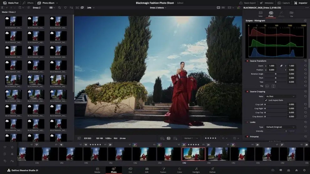 DaVinci Resolve 21: Finale Version mit Fotobearbeitung ist da